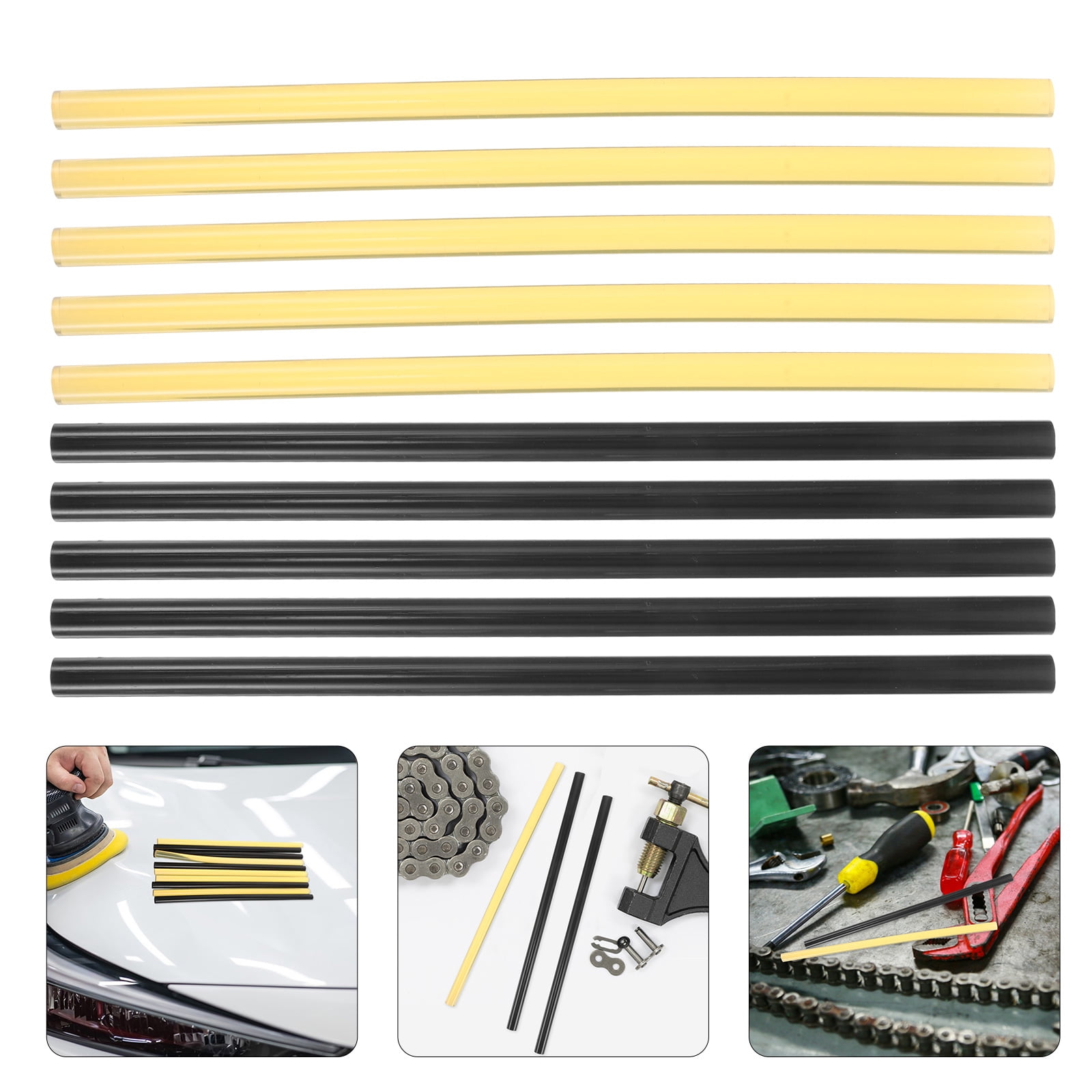 HINTRMENT 10Pcs Hot Melt Adhesive Sticks Glue Removal Tools Assorted ...