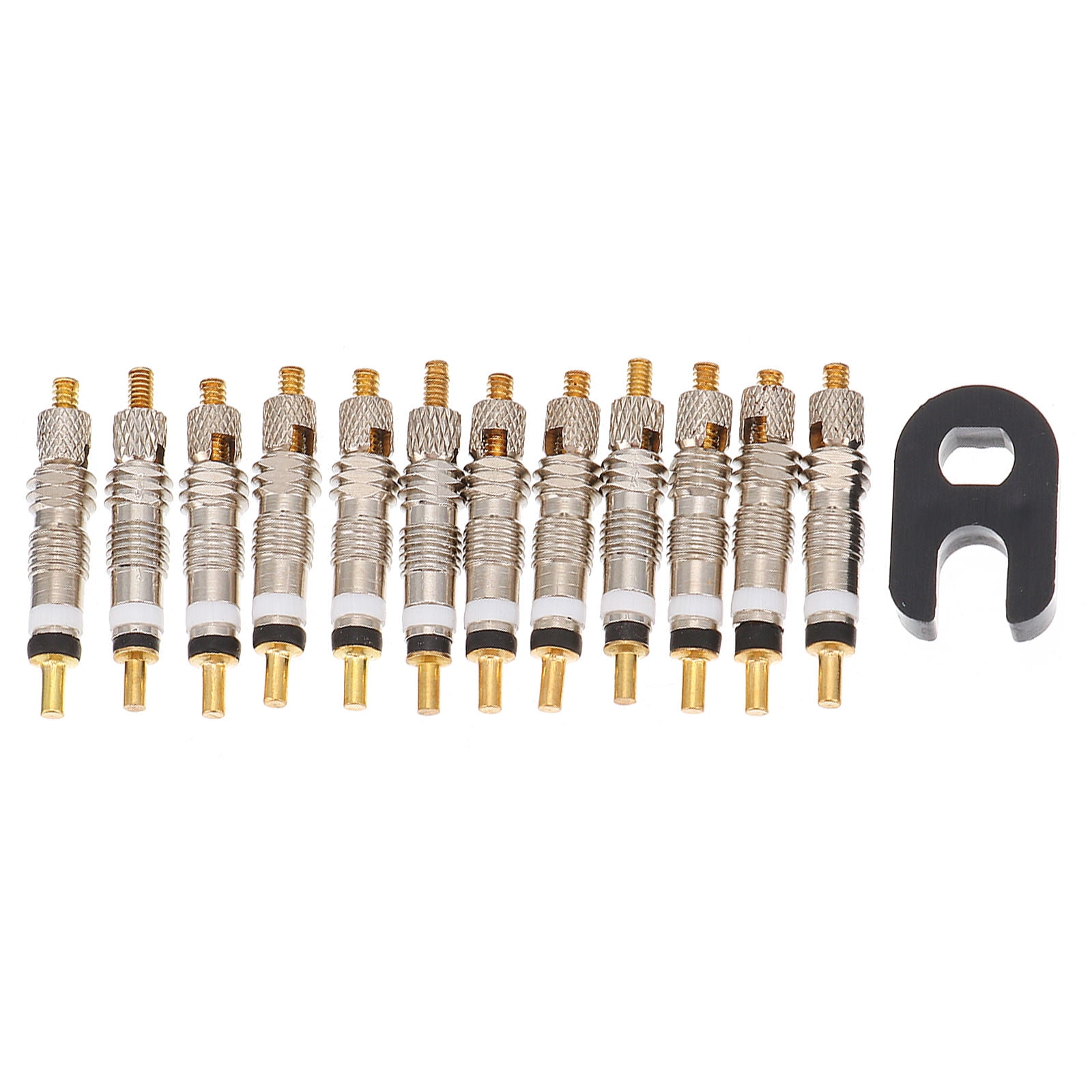 HINTRMENT 12Pcs Valve Cores in Assorted Color for Bike Tubes Air-tight ...