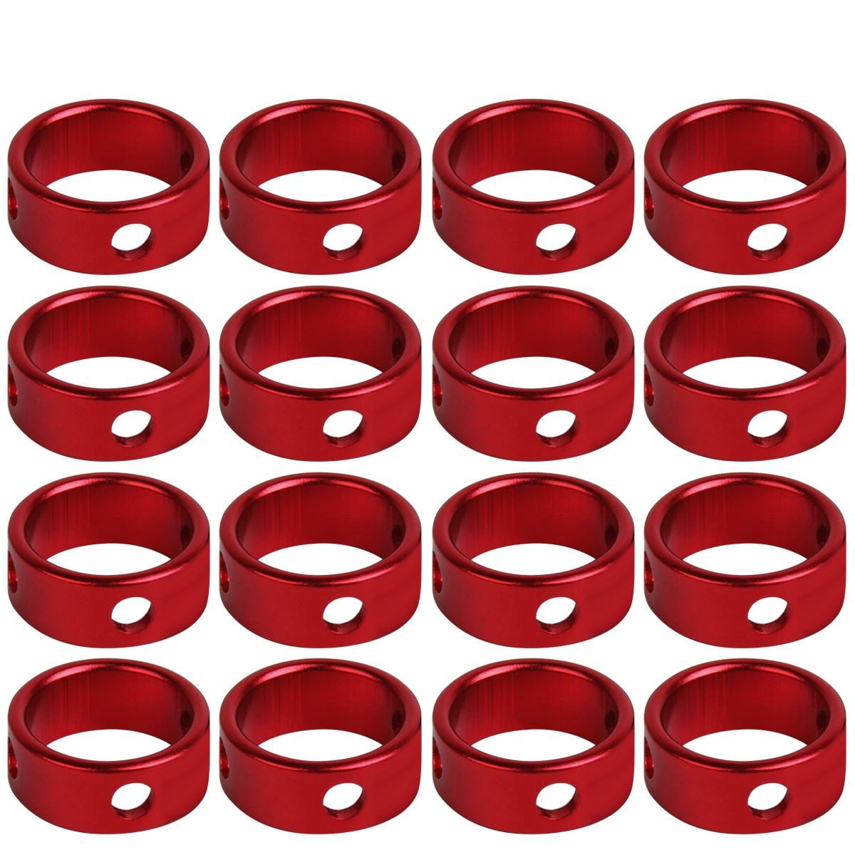 HINTRMENT 16Pcs Aluminium Alloy Rope Fastener for Camping String Line ...