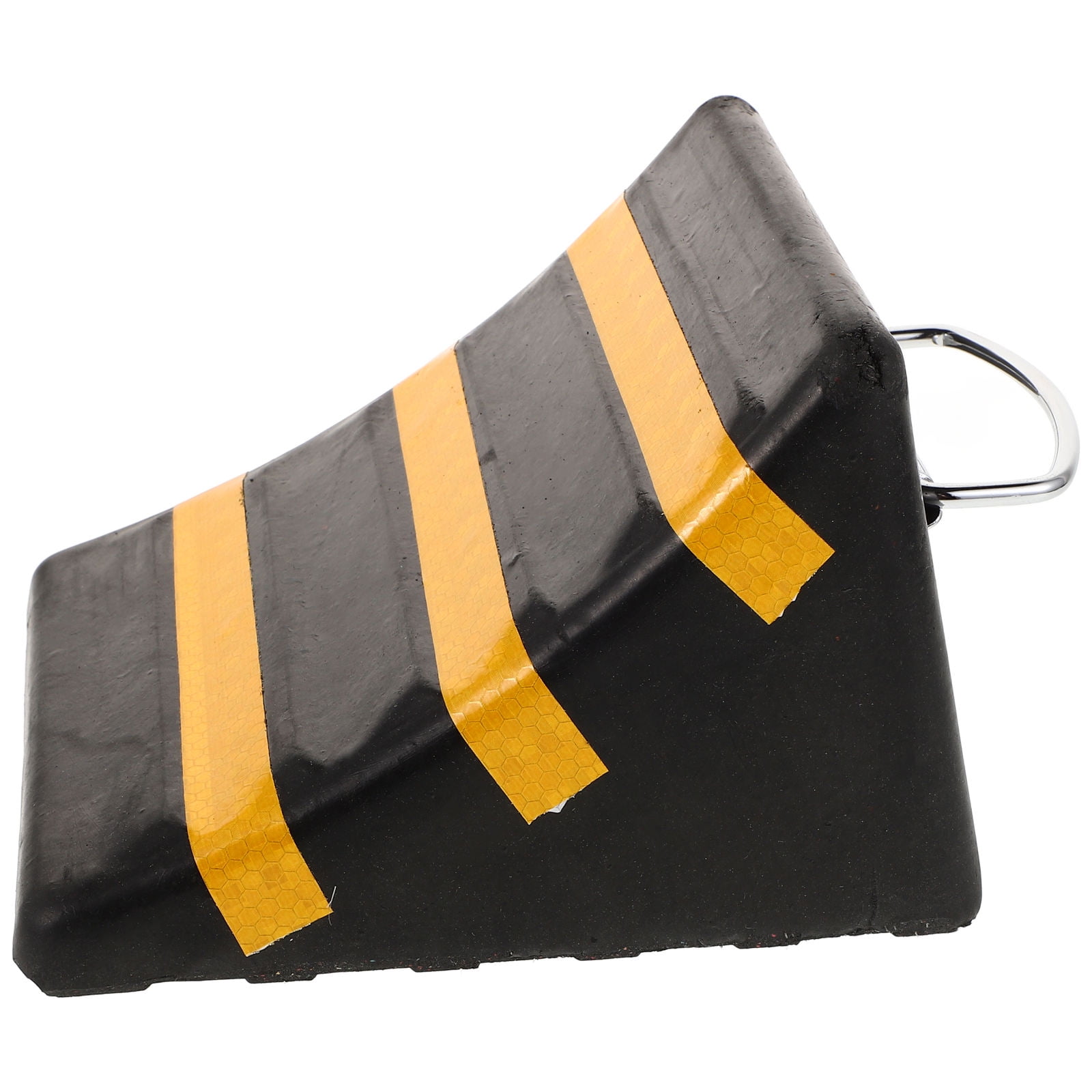 HINTRMENT 1Pack Black Rubber Triangular Wheel Chocks for Trailers in ...