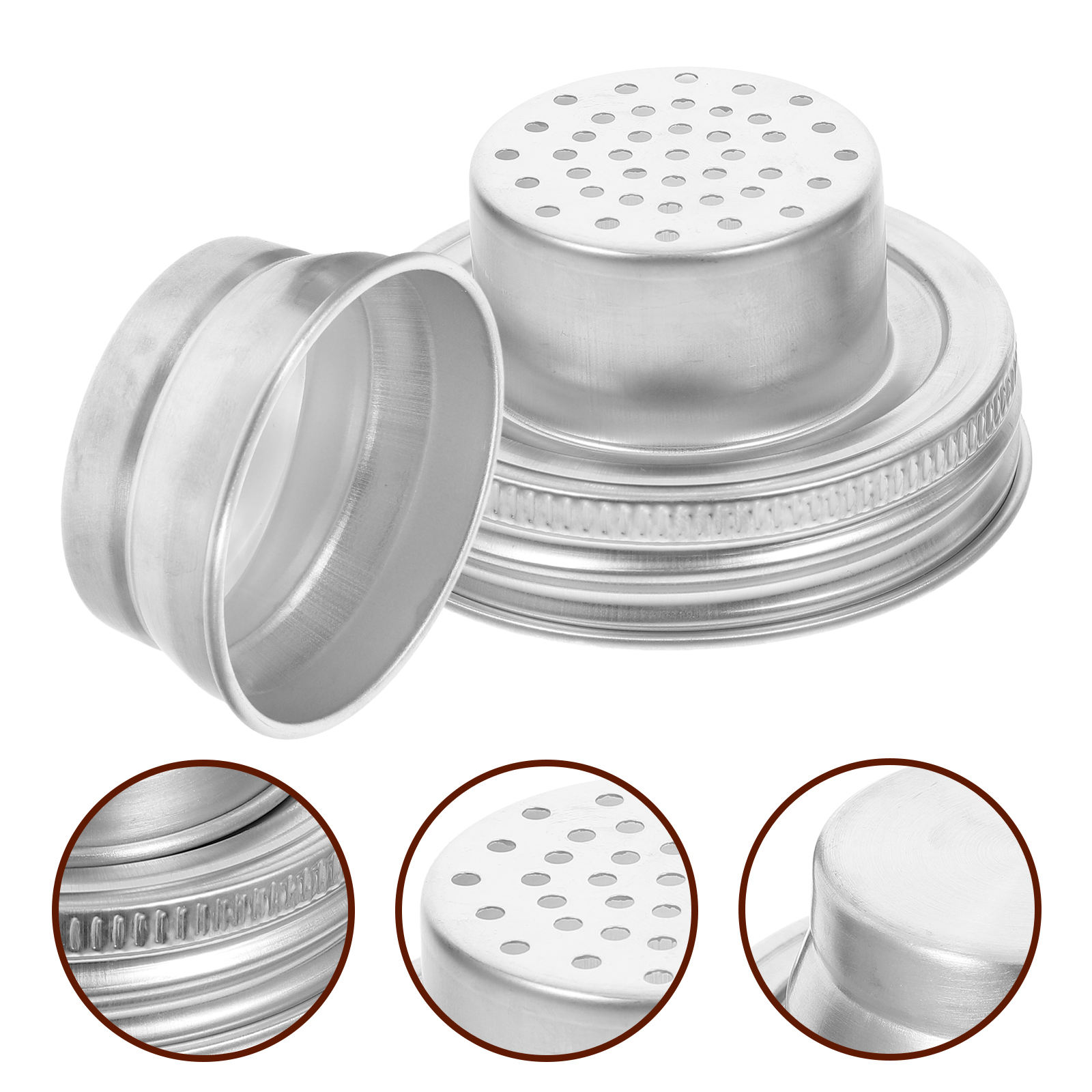 HINTRMENT 1Pack Jar Shaker Lids for Juicing and Grinding with Airtight ...