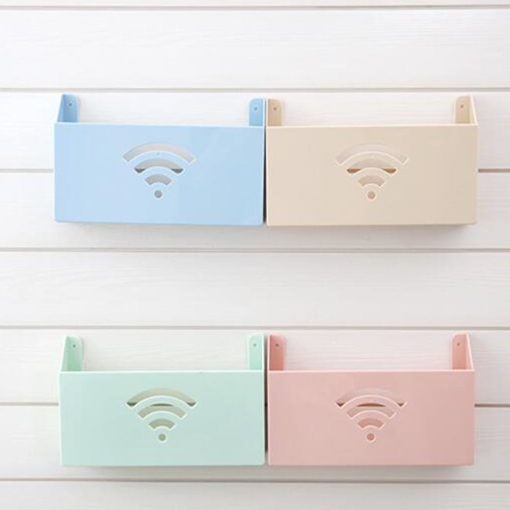 HINTRMENT 1Pack Wifi Storage Holder For Routers With Wall Mountable ...