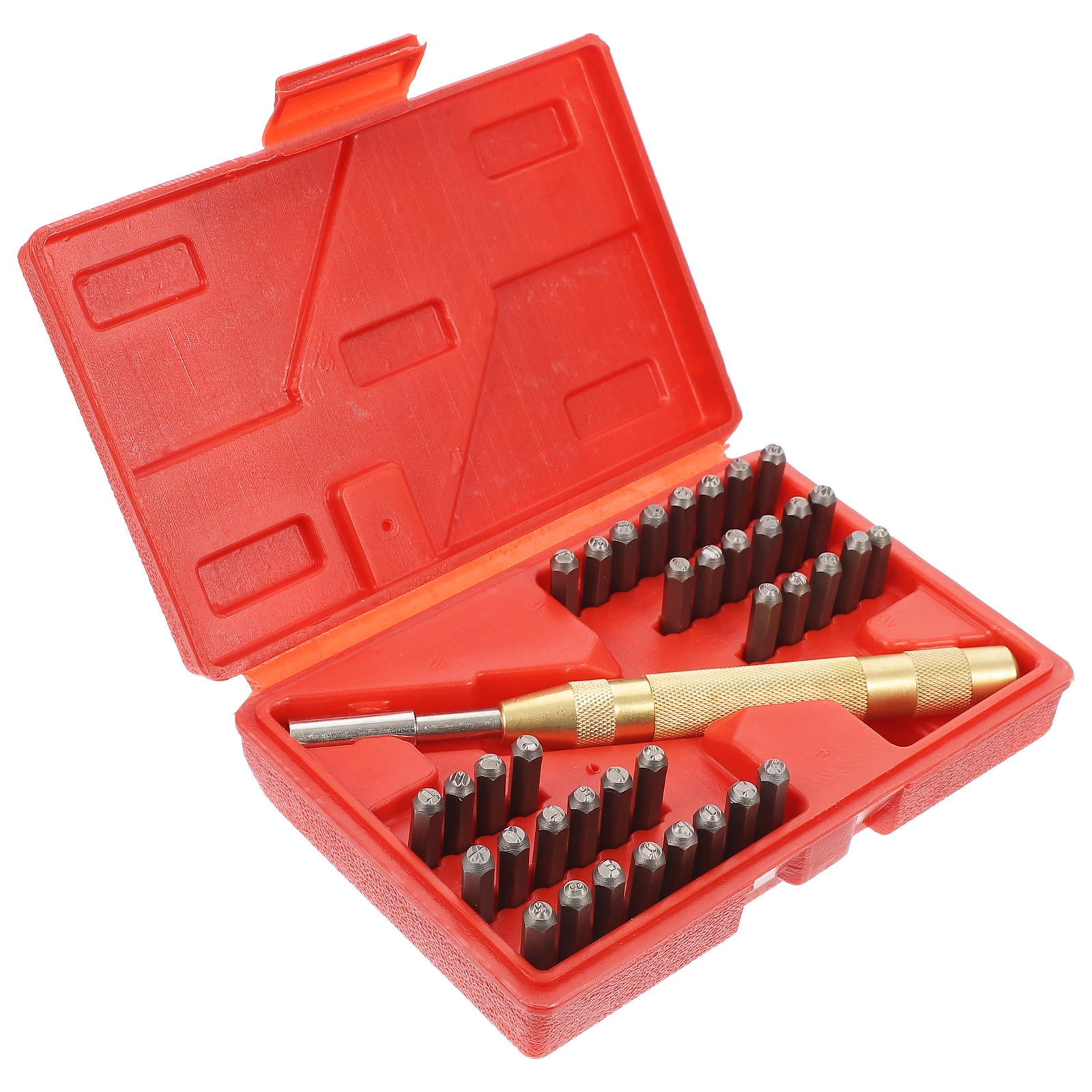 HINTRMENT 1Set Alphabet Stamp Punch Tool Steel Letter Punch Set Diy ...