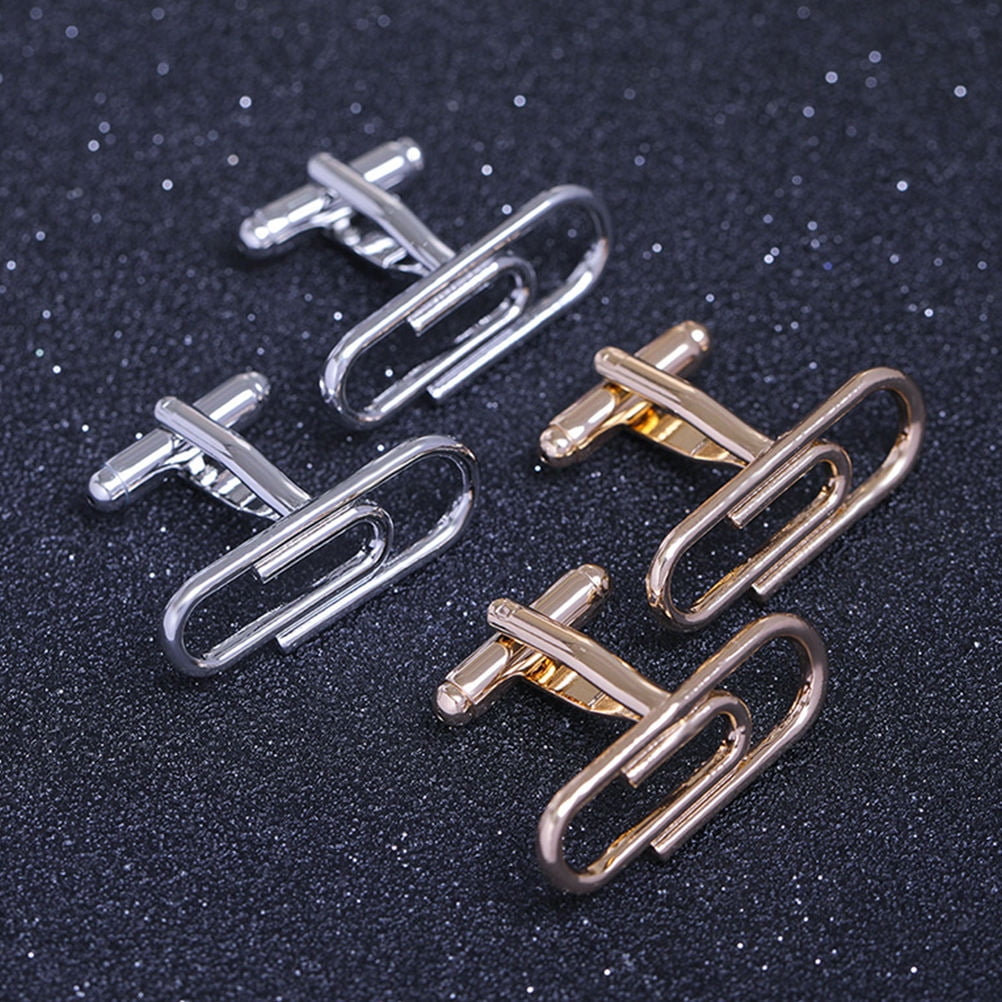 HINTRMENT 2 Pairs Mens Cufflinks Copper Material Classic Style For ...