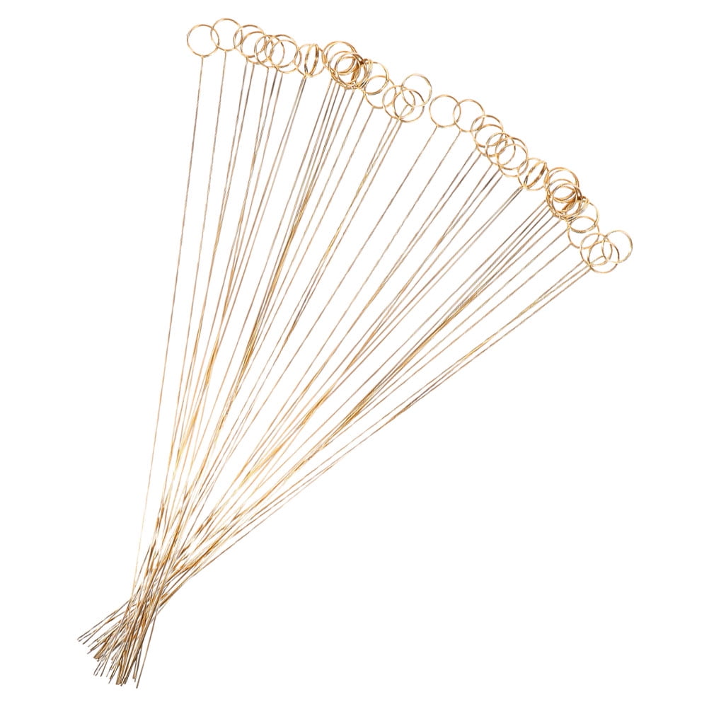 HINTRMENT 2 Sets Golden Floral Picks Holder for Table Setting and ...