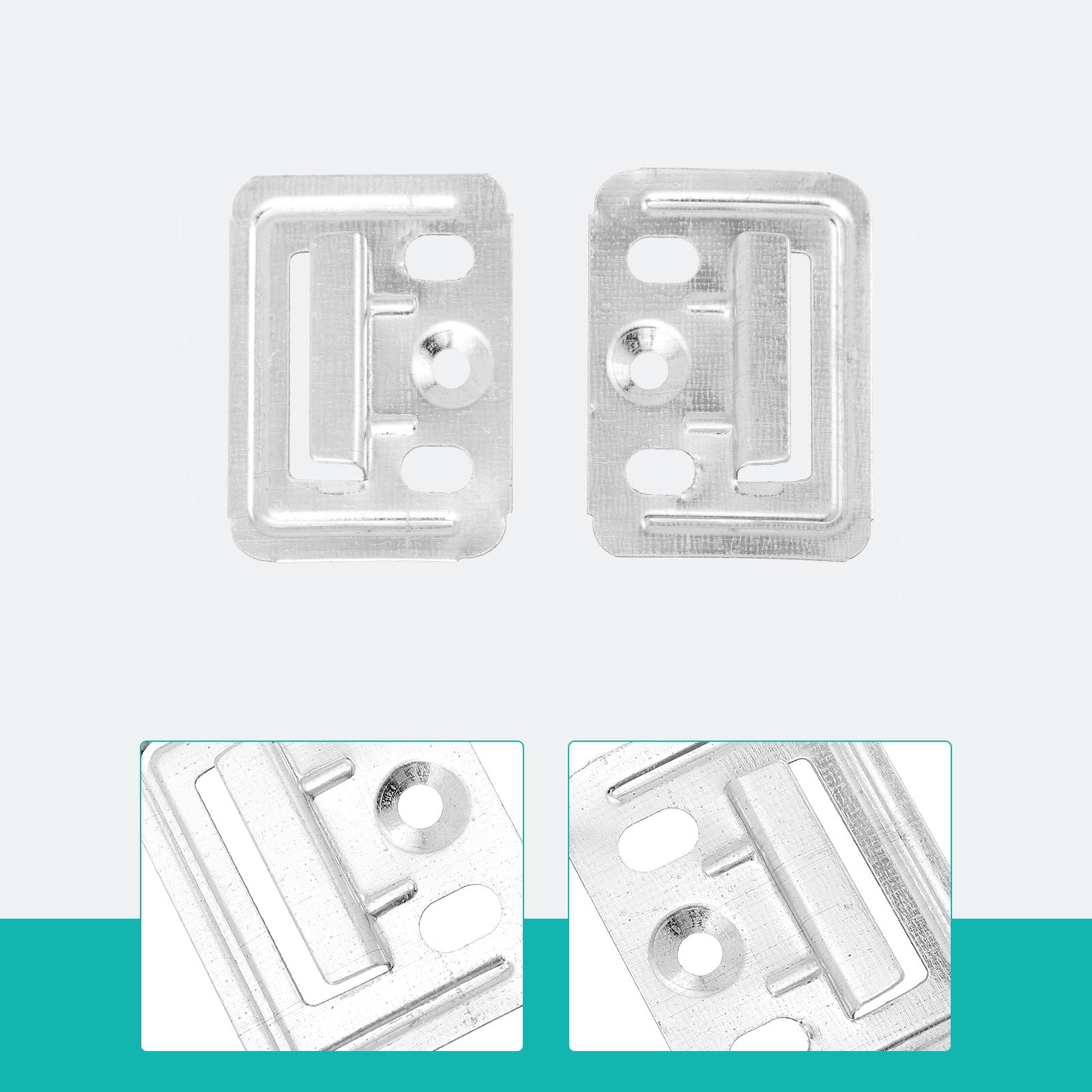 HINTRMENT 200Pcs Integrated Wall Board Buckles Galvanized Quick Release ...