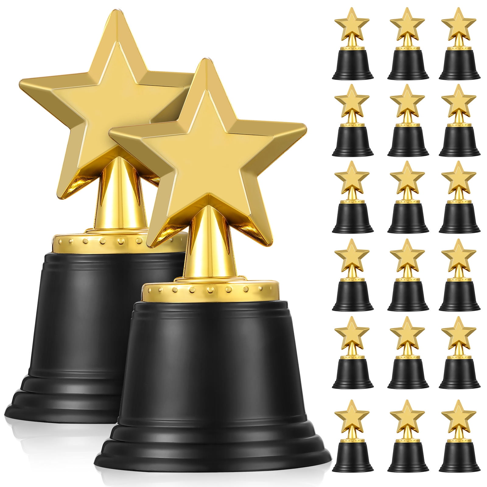 HINTRMENT 20Pcs Bulk Kids Five- Trophy for Classroom Supplies and ...