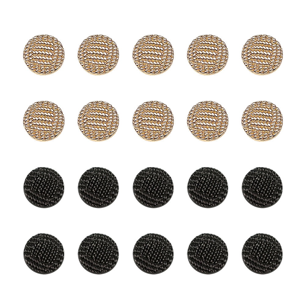 HINTRMENT 20Pcs Fasteners for Clothing in Golden Black Assorted Color ...