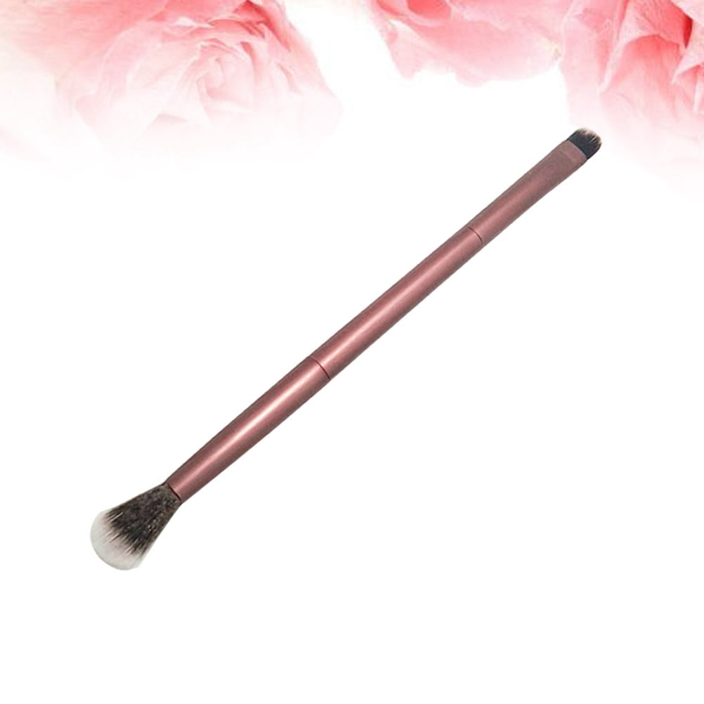 HINTRMENT 4Pcs Brow Brushes for Eyebrows Aluminium Fiber Rose Gold ...