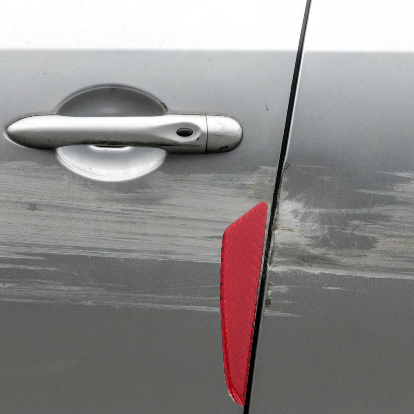 HINTRMENT 4Pcs Silicone Rectangular Strips Car Door Edge Guards Bumper ...