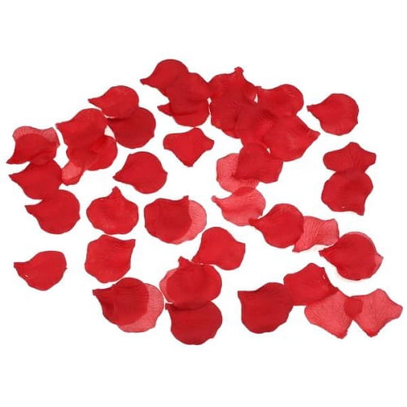 HINTRMENT 500Pcs Silk Fabric Red Rose Petals for Wedding Toss and Table ...