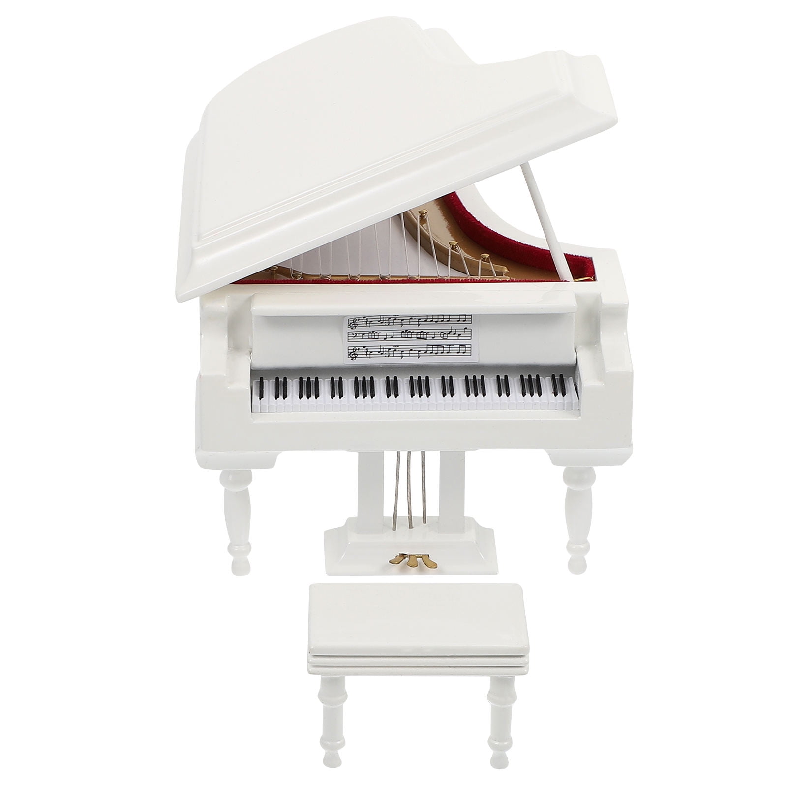 HINTRMENT 5Pack Model Grand Piano Music Box Delicate Simple Handheld ...
