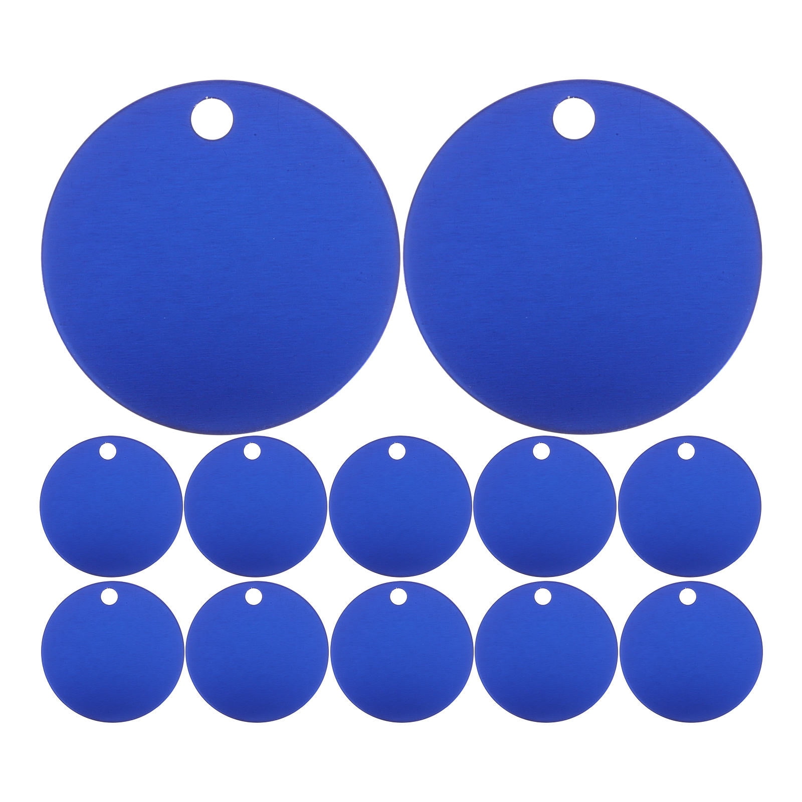 HINTRMENT Aluminum Round Blank Tags 25Pcs for DIY Engraving and Pet ...