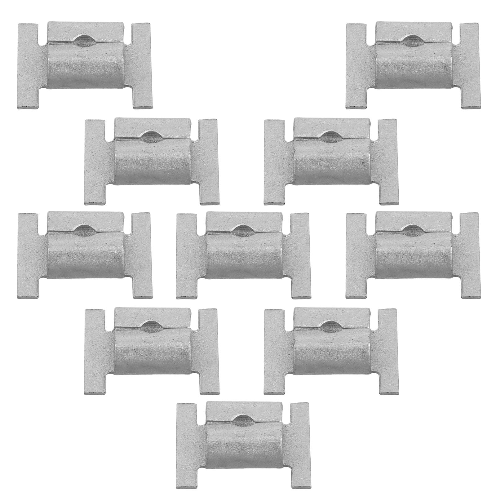 HINTRMENT Car Bumper Fasteners 10Pcs U-Type Steel for Splash Shield ...