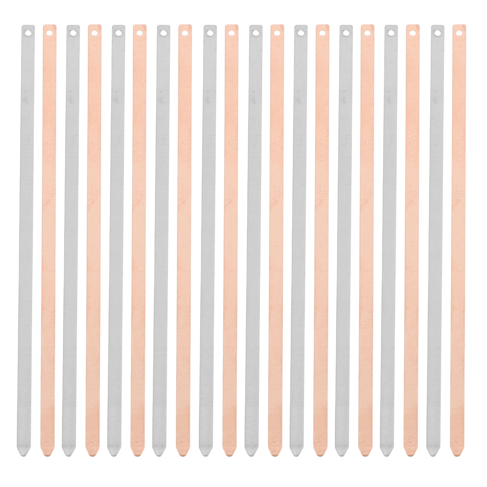 HINTRMENT Diy Fruit 20Pcs Zinc Copper Electrode Sheets for Educational ...