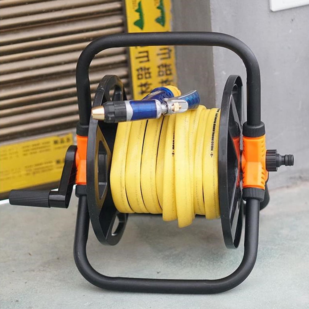 HINTRMENT Hose Winding Reel 1Pcs Portable Garden Hose Reel With Plastic ...
