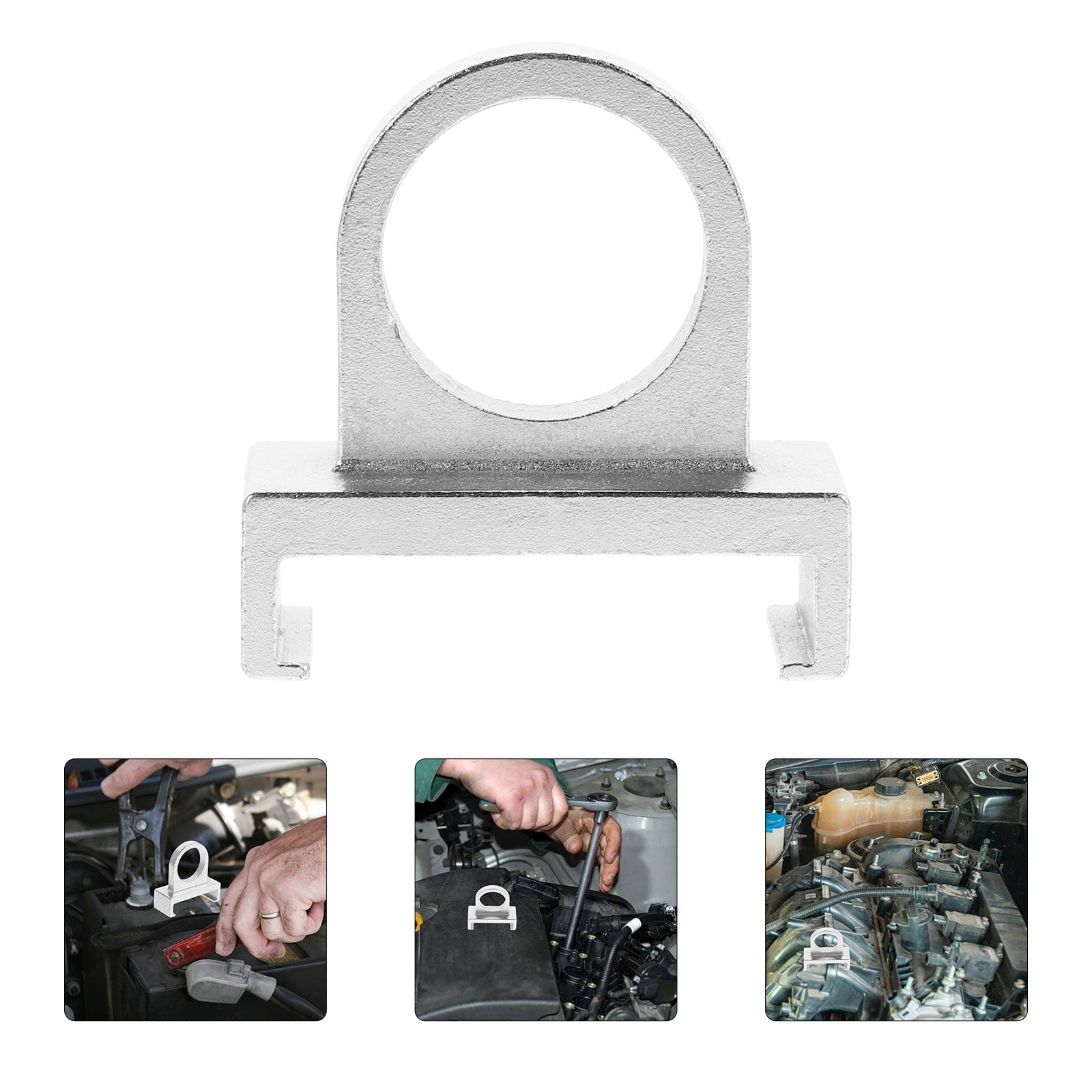 HINTRMENT Vehicle Maintenance Ignition Coil Remover Tool Silver Metal ...