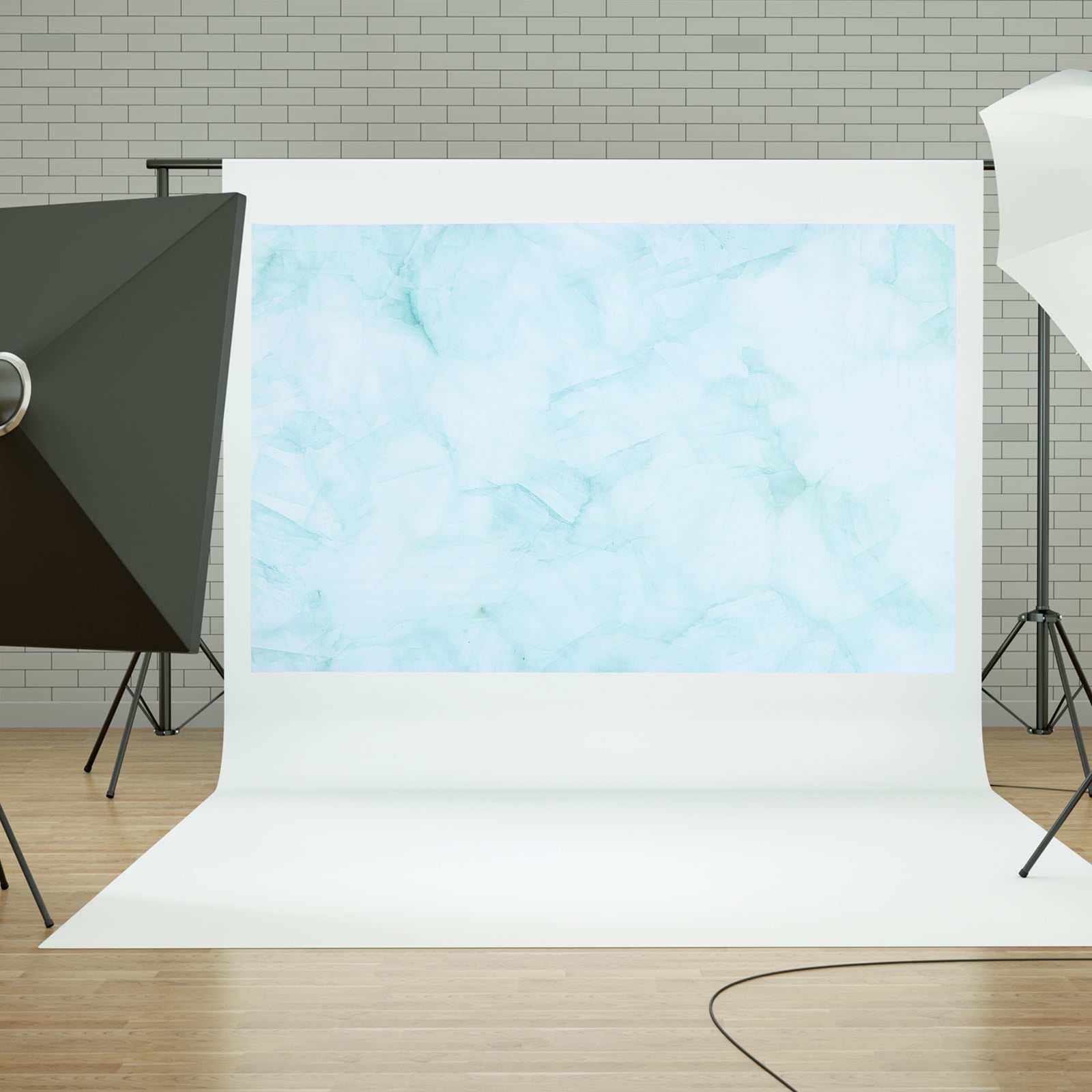 HINTRMENT Photo Shoot Props 1 Pair Sky-Blue Backdrop Board for Small ...