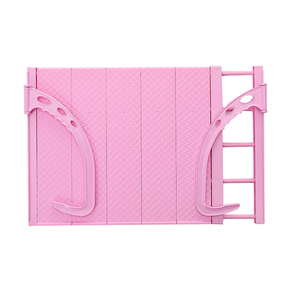 HINTRMENT Pink Plastic Drying Rack 1Pcs for Balcony Use and Kitchen ...