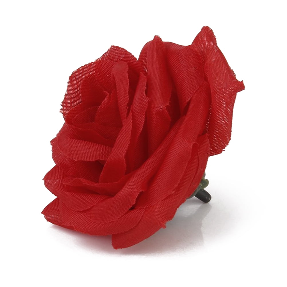 HINTRMENT Red Rose Flowers Head 20Pack for Wedding Ceremony Decorations ...
