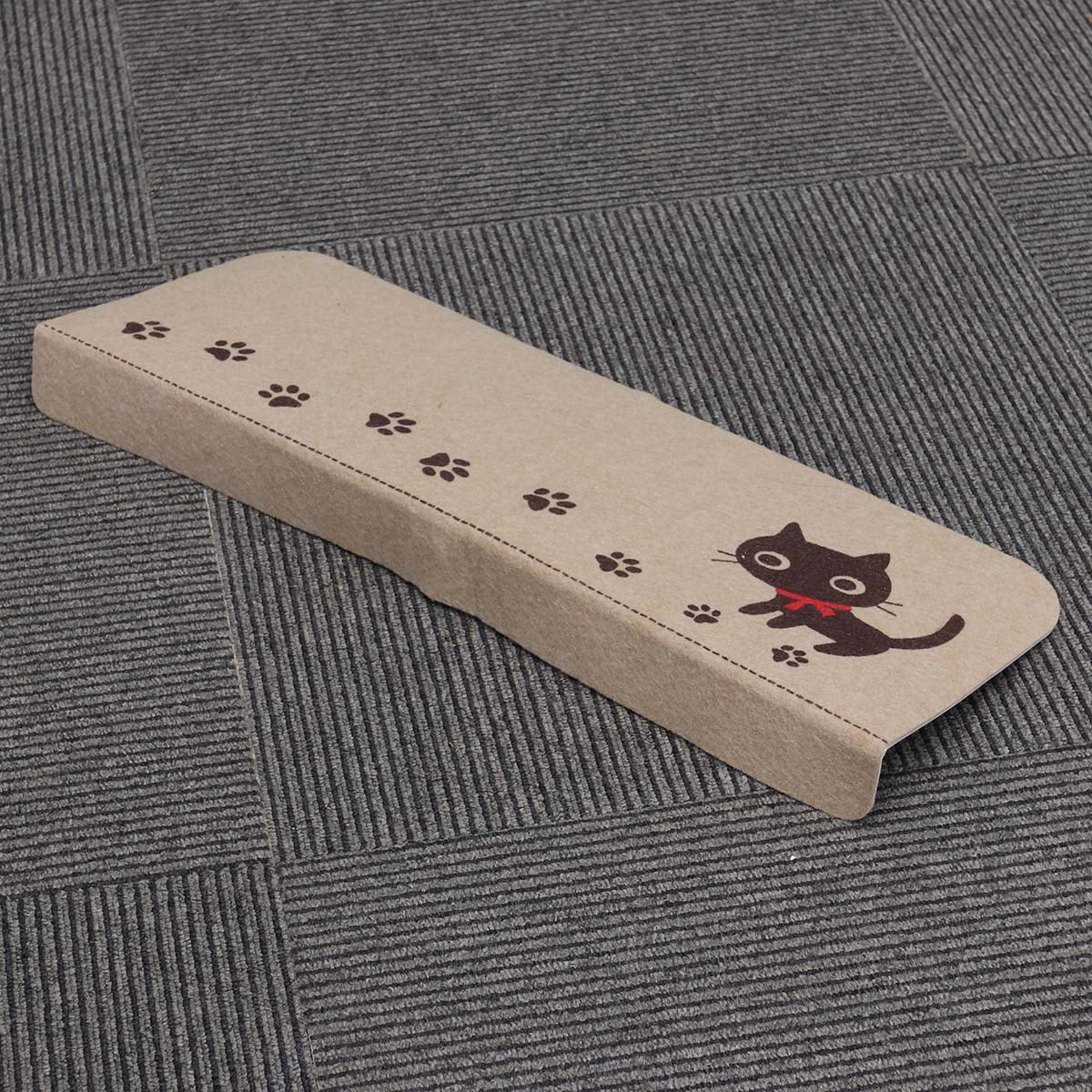 HINTRMENT Stair Tread Cover 1Pack Rectangular Beige Anti Slip Carpet ...