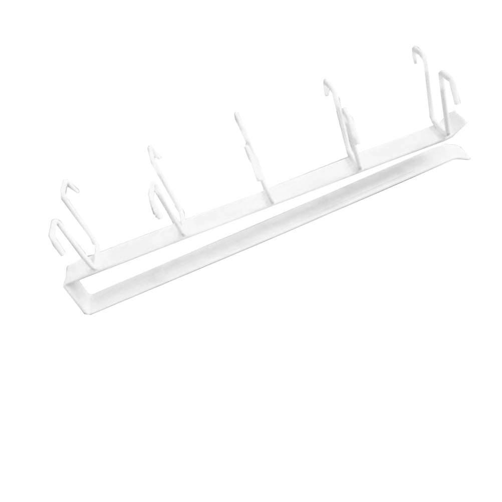 HINTRMENT Vertical Coffee Mug Rack 1Pack White Iron Storage Rack For ...