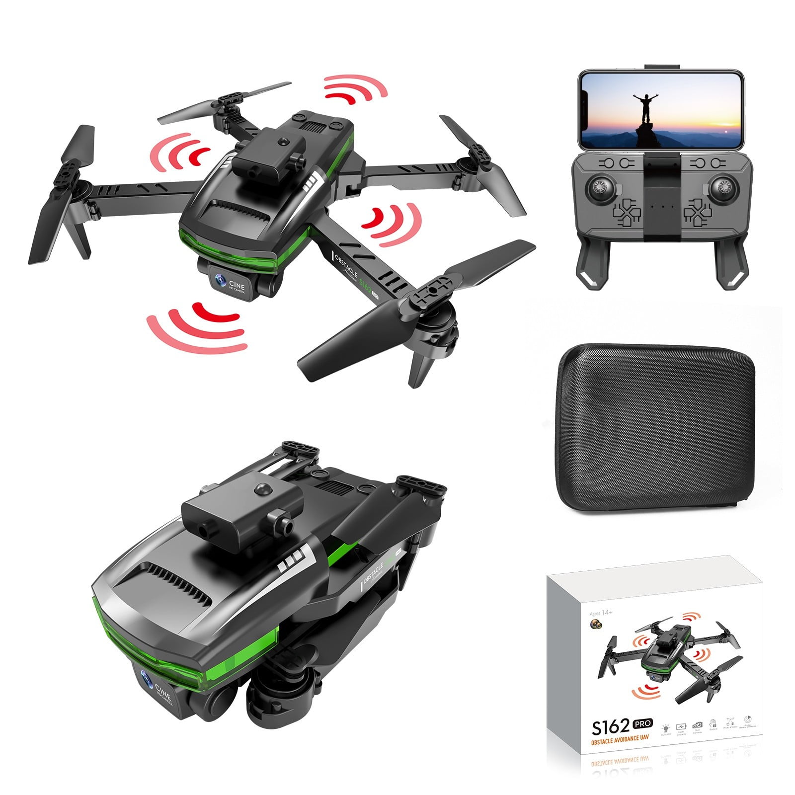 HINTSAN drones with camera for adults Drone With1080P Camera For Adults ...