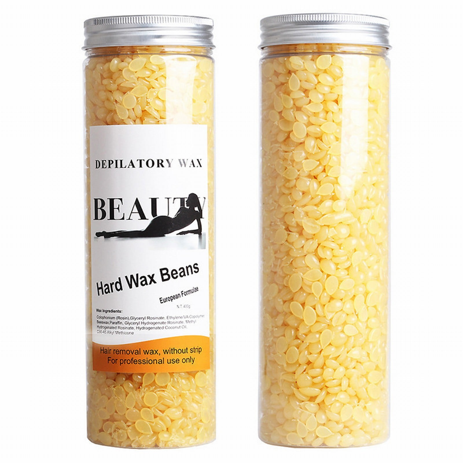 HIOAWHOW Hard Wax Beads For Hair Removal Brazilian Wax Beads Sensitive ...