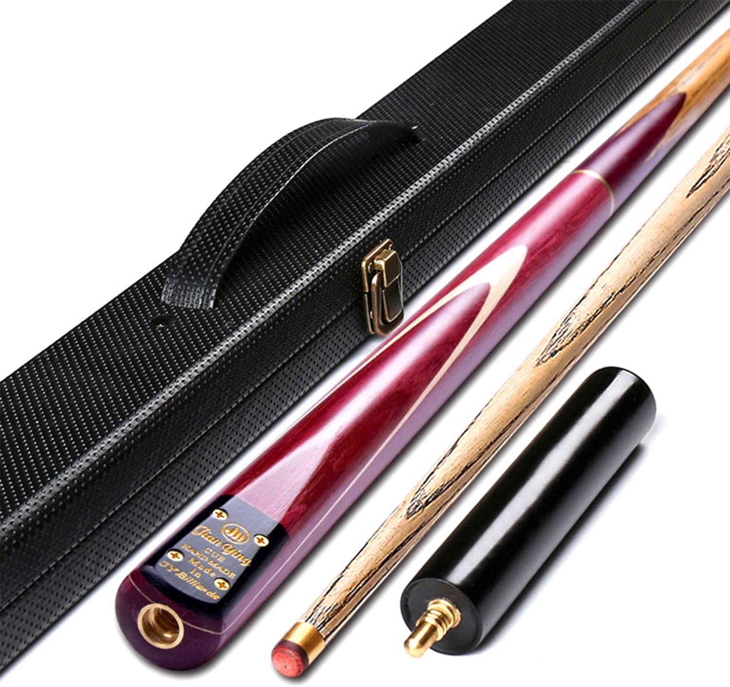 HIOD English Snooker Cue with 10mm Cue Tips Handmade Billiard Cue 145cm ...