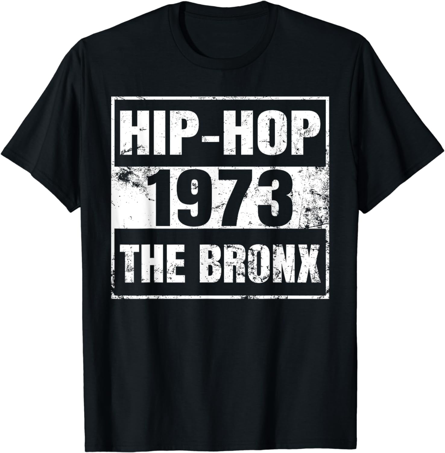 HIP-HOP 50 YEARS OLD SINCE 1973 THE BRONX NEW YORK CITY T-Shirt - Walmart.com