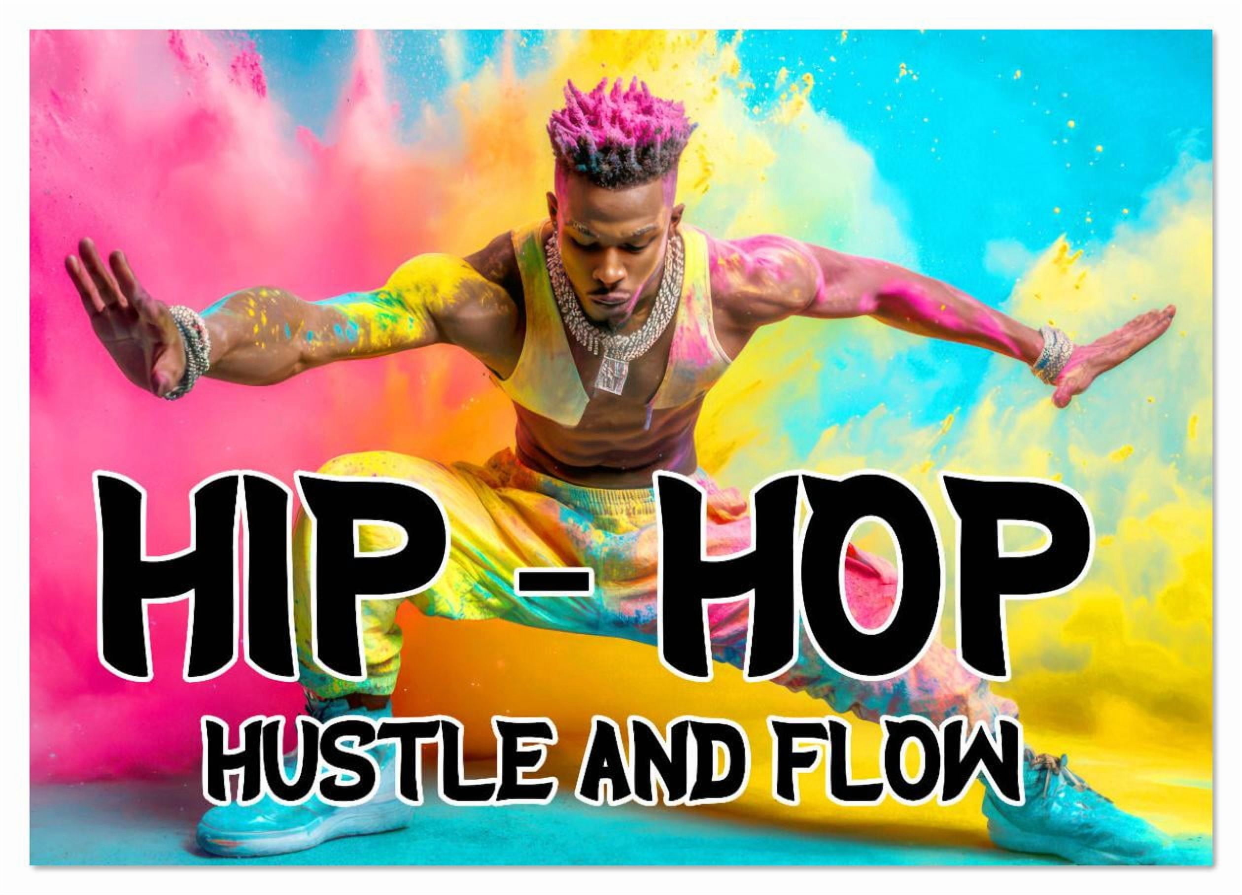 HIP HOP - HUSTLE AND FLOW (Monthly Wall Calendar 2026 11.7 x 16.5 (open ...