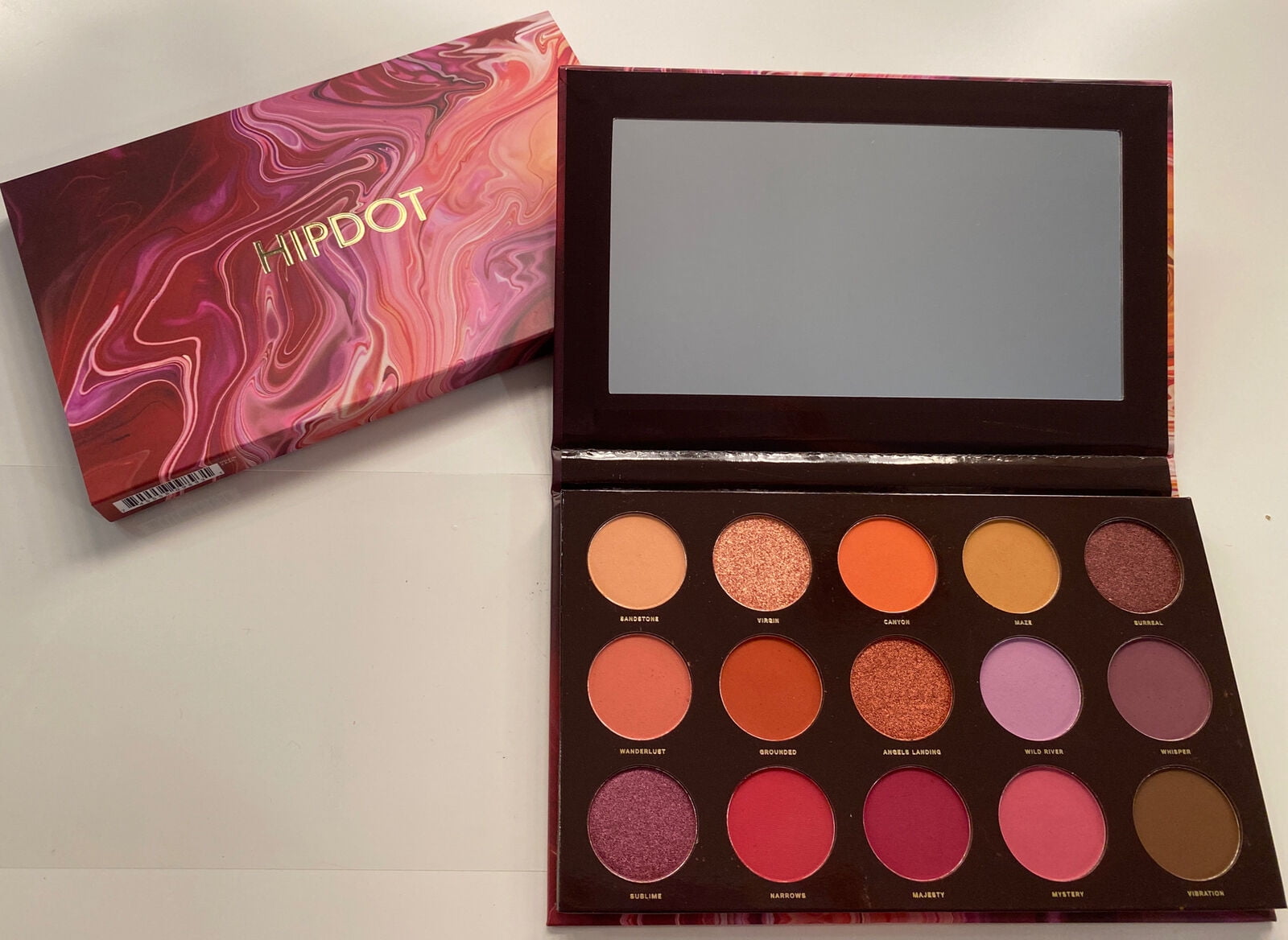 HIPDOT ZION PRESSED PIGMENT PALETTE 15 SHADES - Walmart.com