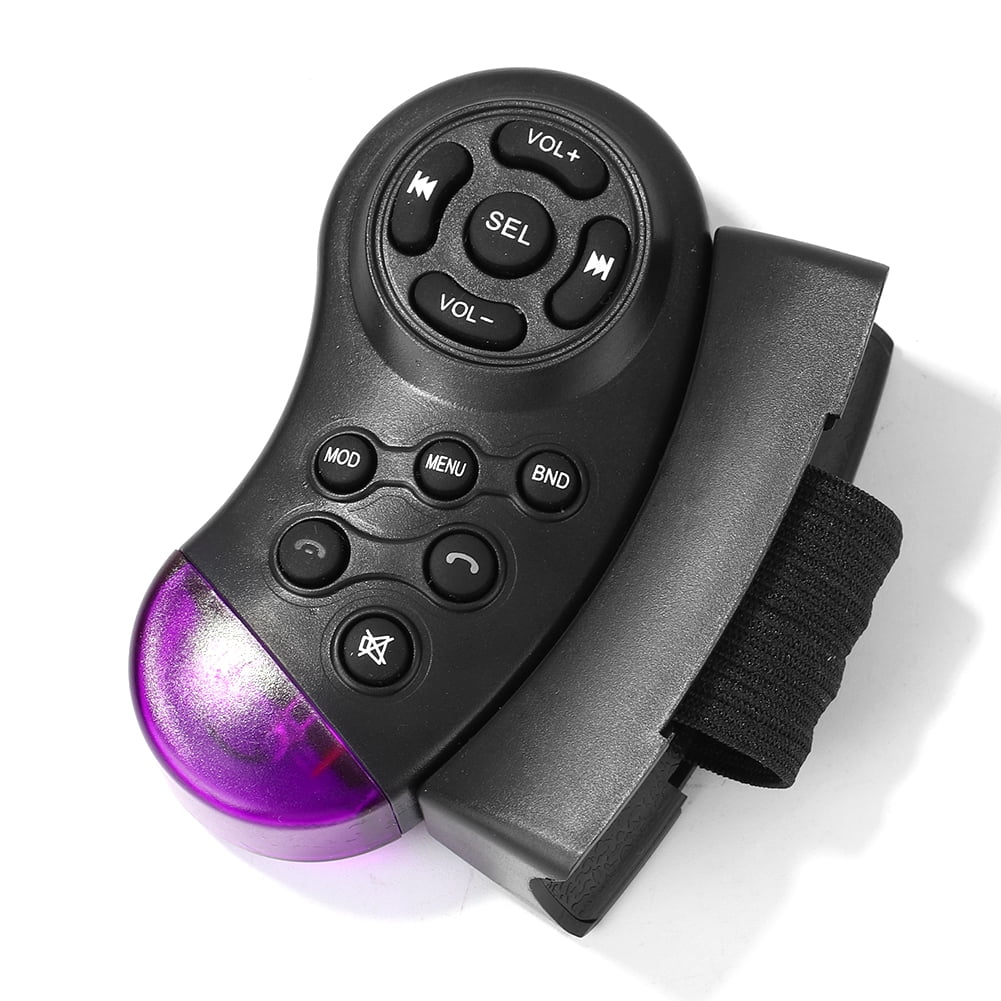 HIPKZ 11 Buttons Car Navigation Music Player Radio Button Battery ...