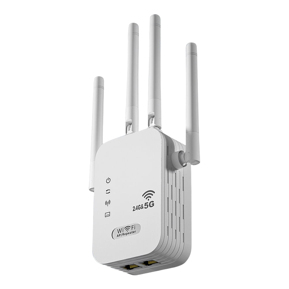 HIPKZ 1200Mbps Wireless Wifi Repeater with Wan/Lan Port Dual-Band 2 ...