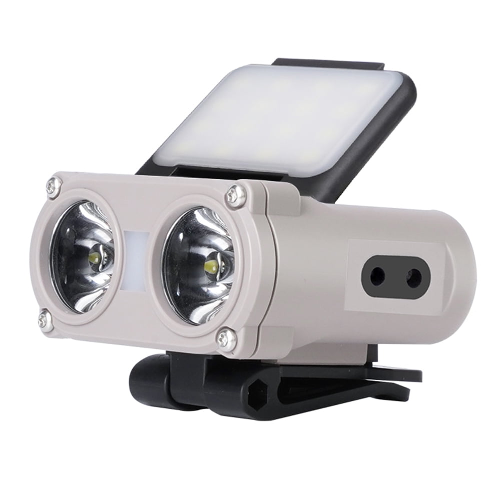 HIPKZ 1200mAh Angle Adjustable Mini Clip Headlamp with Motion Sensor ...