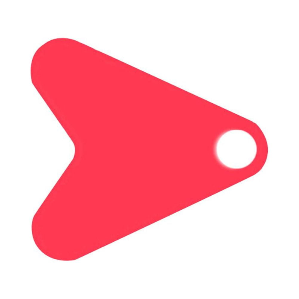 HIPKZ 15/17/22mm 100pcs Fishtail Attracting Fishes Plastic Red Heart ...