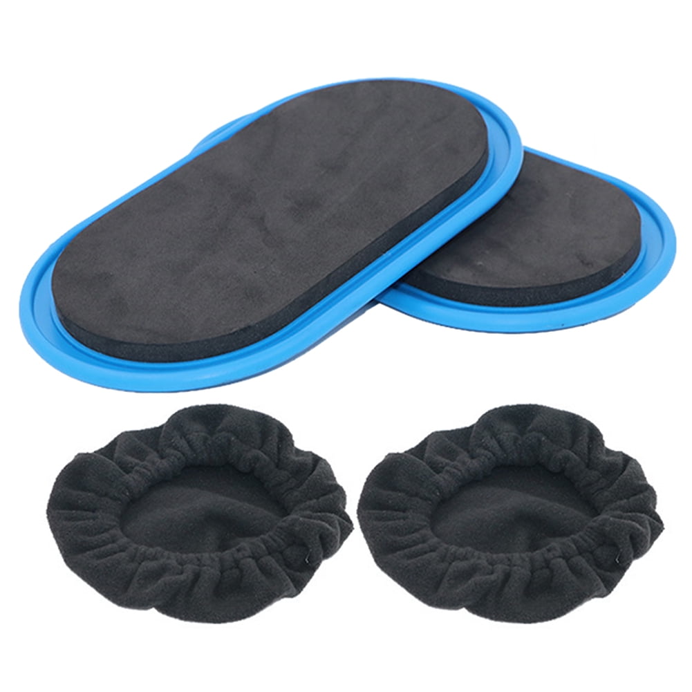 HIPKZ 1Pair Fitness Core Sliders Dual Sided Exercise Gliding Discs ...