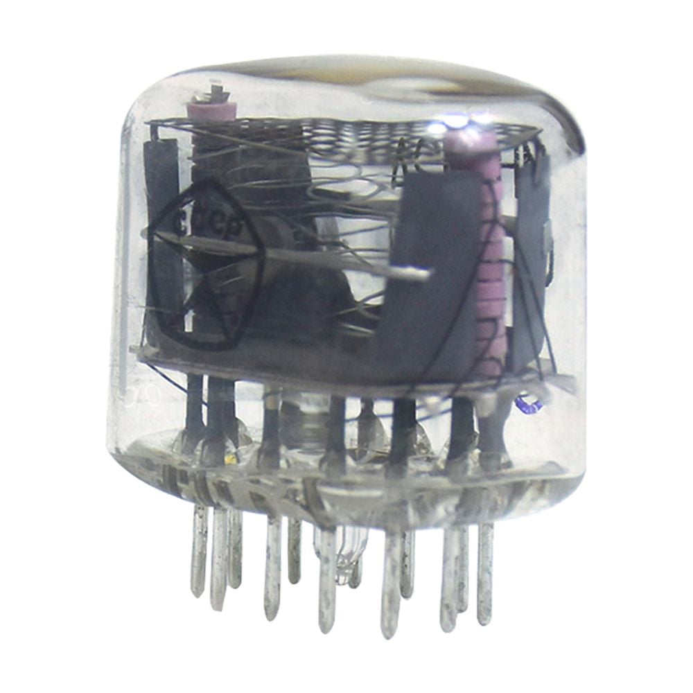 HIPKZ 1Pcs In-12 In12 Glow Tube with Decimal Point Glow Tubes Symbol ...