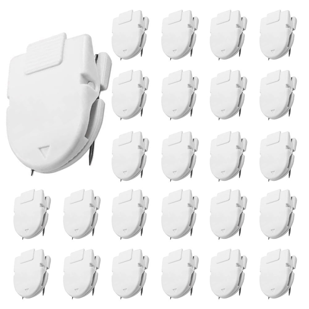 HIPKZ 25 Pcs Cubicle Clips Fabric Panel Cubicle Accessories Fabric ...