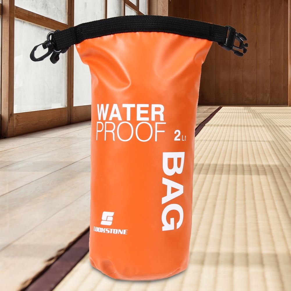 HIPKZ 2L Waterproof Dry Bag Floating Storage Bag Keeps Gear Dry Small ...