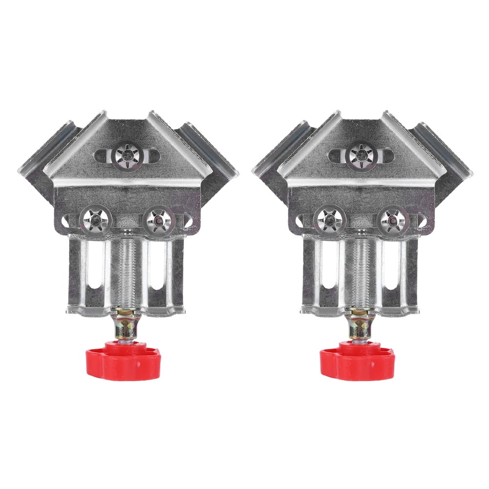 HIPKZ 2pcs Woodworking Clamp Tool Stainless Steel Right Angle Clip ...