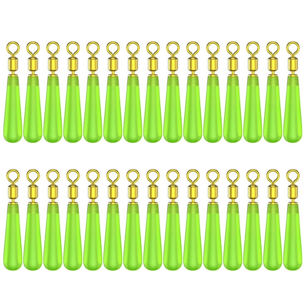 HIPKZ 30Pcs Rotary Floating Seat Silicone Fast Sub Wire Double Rotating ...