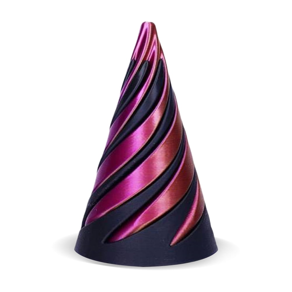 HIPKZ 3D Printed Spiral Cone Toy Impossible Pyramid Passthrough ...