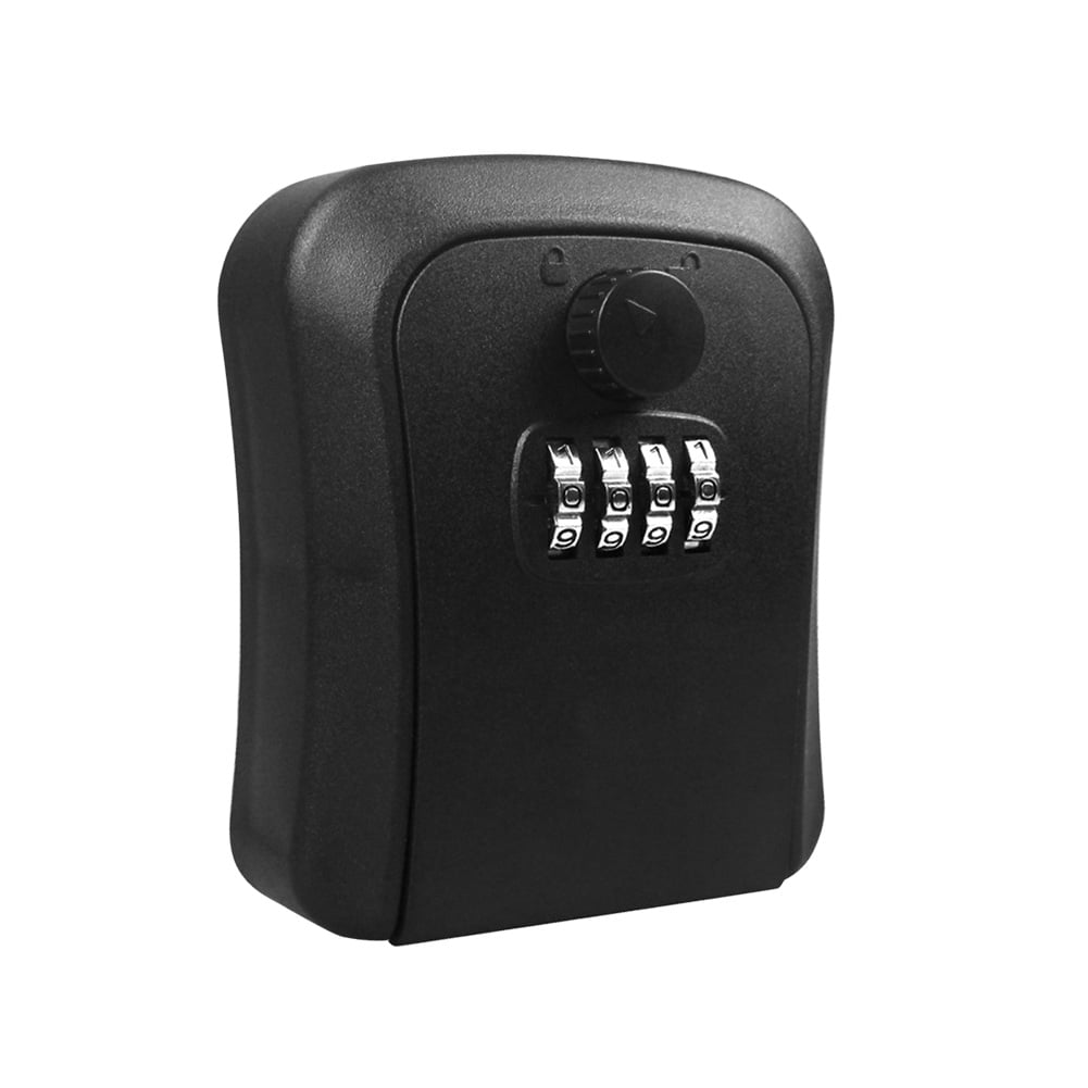 HIPKZ 4 Digit Combination Lockbox Wall-mounted Resettable Code Safe ...