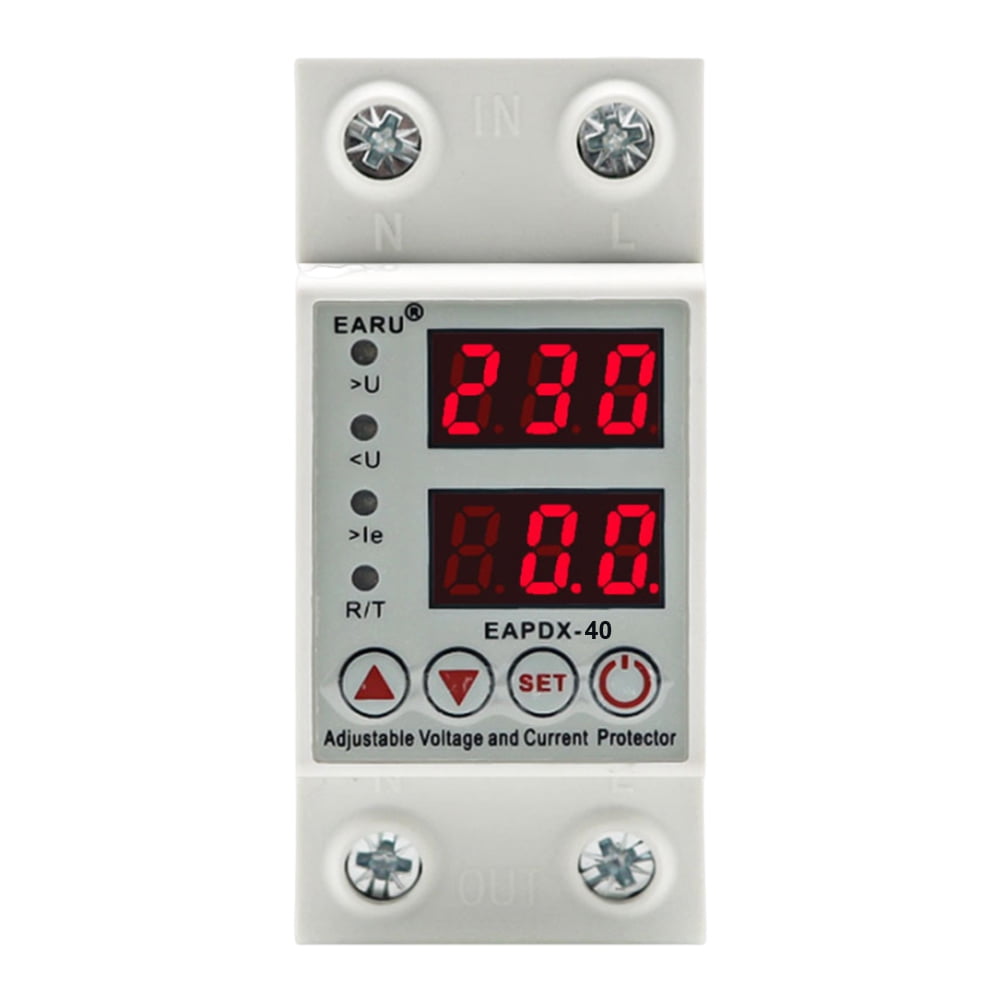 HIPKZ 40A 63A 230V Rgb Over Voltage Under Voltage Protective Device ...