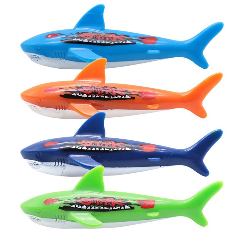 HIPKZ 4Pcs Underwater Torpedo Toy Training Sinking Pool Toys Diving ...