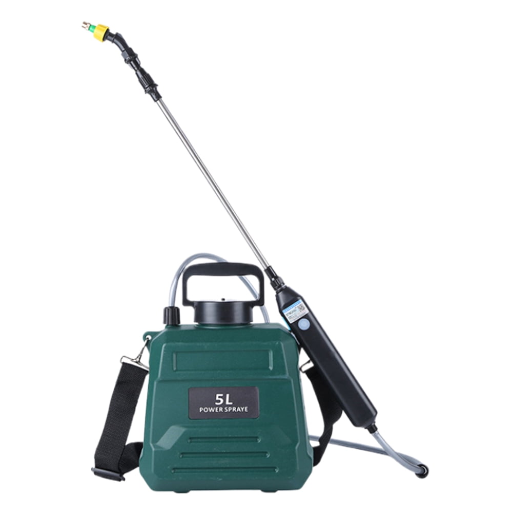 HIPKZ 5L Battery Powered Sprayer with 3 Mist Nozzles Electric Sprayer ...