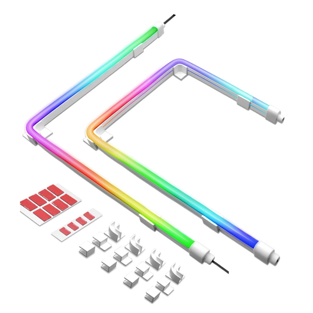 HIPKZ 5V 3 Pin Strip Light Bar with Adapter Cable Argb Flexible Led ...