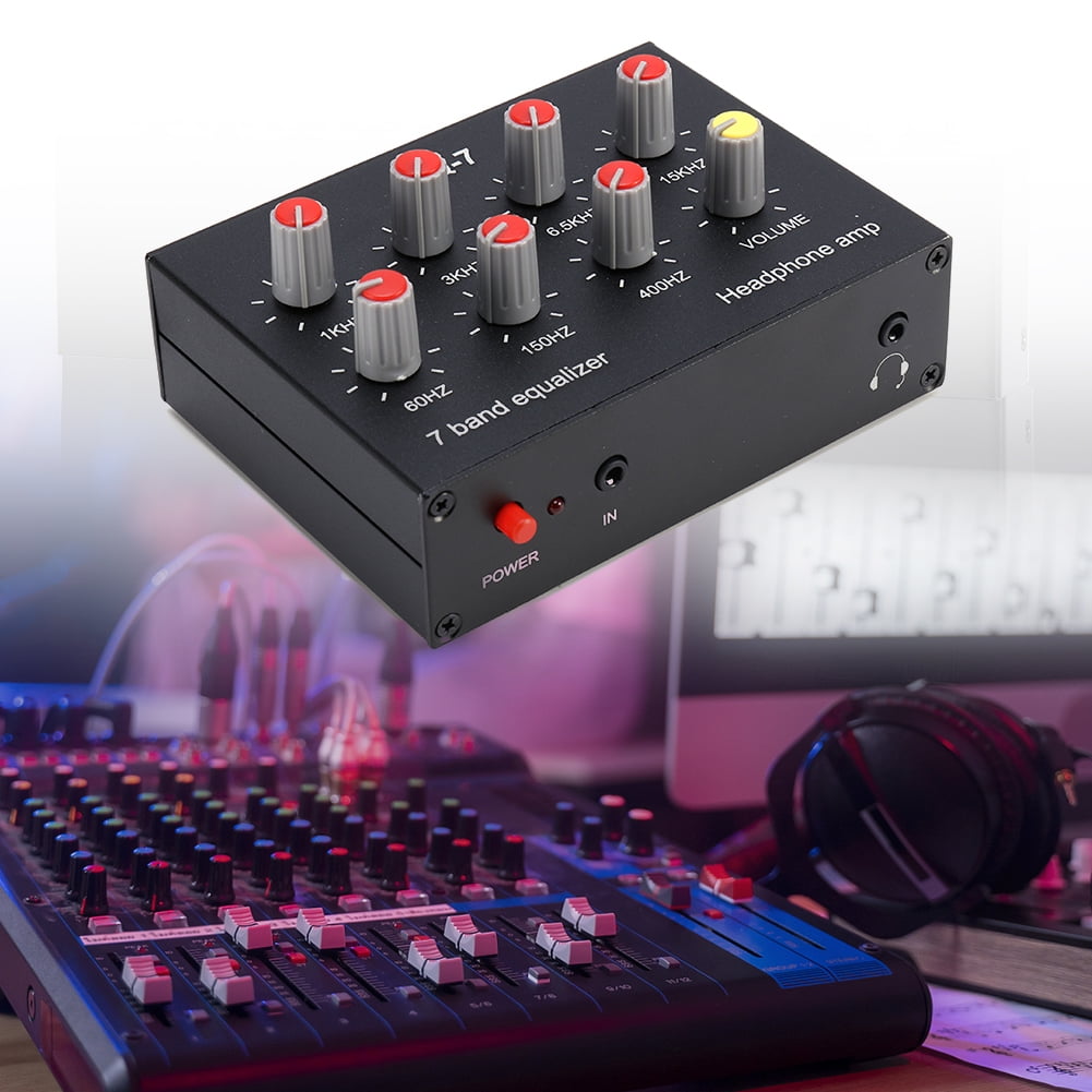 HIPKZ 7 Band Sound Equalizer Rca Output Input Dual Channel Car Sound ...