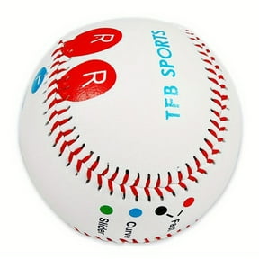 Baseball Pitching Trainer, Pitch Training Ball with Colored Grip ...